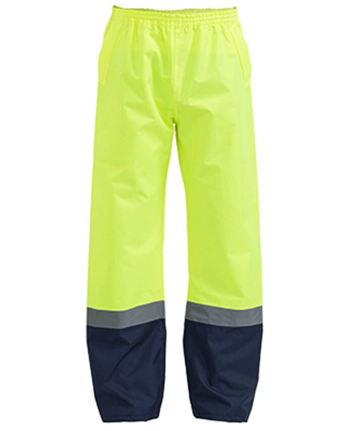 TAPED HI VIS RAIN SHELL PANT - Bisley