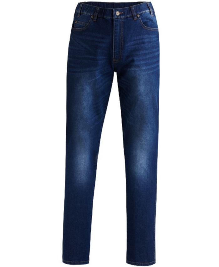 Pilbara Men's Distress Denim Stretch Jeans | Workwear Pants | Workwear ...